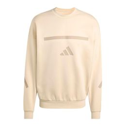 adidas Sportswear Athletic Sweatshirt 'Z.N.E.' male Beige size XL