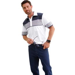Catamaran Herren Poloshirt wei&szlig;, Gr&ouml;&szlig;e 52/54