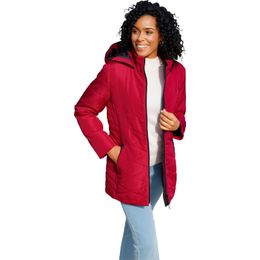Damen Steppjacke mit Rautensteppung rot, Gr&ouml;&szlig;e 44