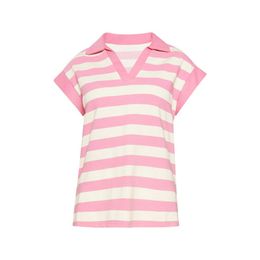 SANIKA T-Shirt Damen Gr&ouml;&szlig;e XL rosa / wei&szlig;