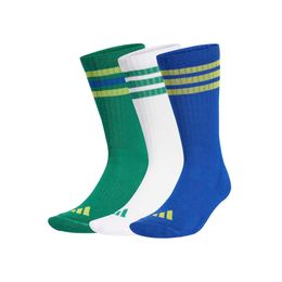 adidas Performance Athletic Socks female Blue, Green, White size XS