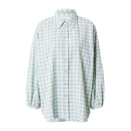 florence by mills Exclusive For About You Blouse 'Gingham' female Blue, Yellow size 34