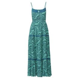 KOROSHI Sommerkleid Damen Gr&ouml;&szlig;e 42 blau / aqua Winterkleid