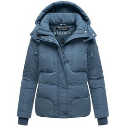 Navahoo Winter Jacket 'Zauberlicht 14' female Blue size XXXL
