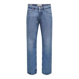 Only & Sons Only & Sons Jeans 'Edge' Herren Gr&ouml;&szlig;e 34 blue denim