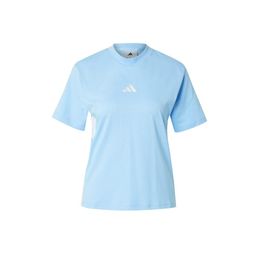 adidas Sportswear Performance Shirt 'Essentials' female Blue size L