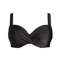 Swim By Zizzi Bikini Top 'Stina' female Black size 85