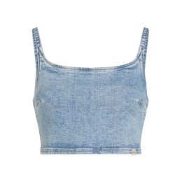 Calvin Klein Jeans Top Damen Gr&ouml;&szlig;e L blue denim