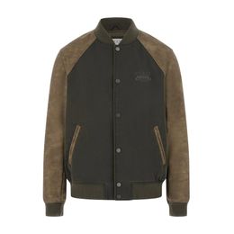 Guess Jacke 'HERITAGE VARSITY' Herren Gr&ouml;&szlig;e XS khaki / oliv