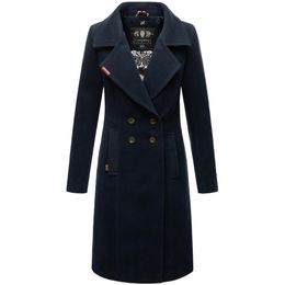 Navahoo Between-Seasons Coat 'Wooly' female Blue size M