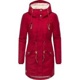 Ragwear Winter Parka 'Elsie' female Red size 6XL
