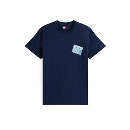 Tommy Jeans T-Shirt Herren Gr&ouml;&szlig;e M blau / marine / wei&szlig;