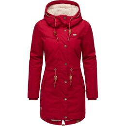 Ragwear Parka 'YM-Canny' Damen Gr&ouml;&szlig;e 4XL rot Winterjacke