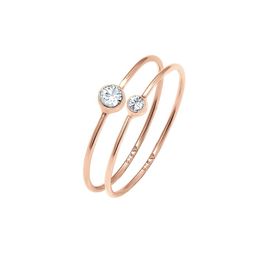 Elli Ring 'Solit&auml;r' Damen Gr&ouml;&szlig;e 44 rosegold