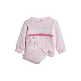 adidas Sportswear Trainingsanzug 'Seasonal Essentials Tiberio' Jungen Gr&ouml;&szlig;e 80 pink / rosa / wei&szlig;