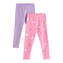 Lindex Leggings girl Purple, Pink size 134