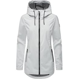 Ragwear Funktionsjacke ' Zuzka' Damen Gr&ouml;&szlig;e 4XL schwarz / offwhite