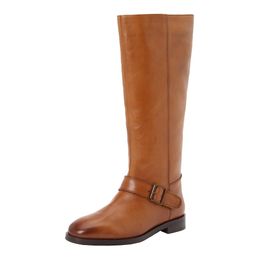 ABOUT YOU Stiefel 'Elena' Damen Gr&ouml;&szlig;e 38 cognac Winterschuhe