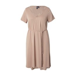 Vero Moda Curve Kleid 'VMCSAVANNAH' Damen Gr&ouml;&szlig;e 48/50 dunkelbeige Winterkleid