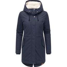 Ragwear Winter Coat 'Cannas' female Blue size XXL