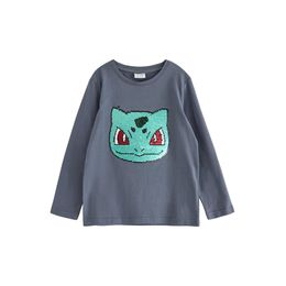 Lindex Shirt 'Pokemon' boy Grey size 116