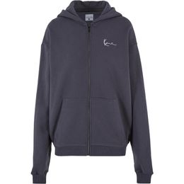Karl Kani Zip-Up Hoodie female Grey size S