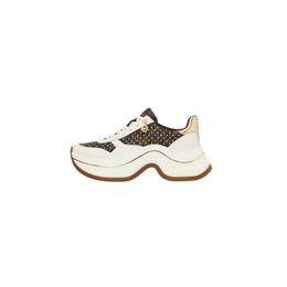 MICHAEL Michael Kors Sneaker 'ARLA' Damen Gr&ouml;&szlig;e 36 braun / hellbraun / gold / wei&szlig;