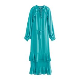 next Kleid Damen Gr&ouml;&szlig;e 46 aqua Winterkleid
