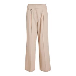 Vila Pleated Pants female Beige size 34