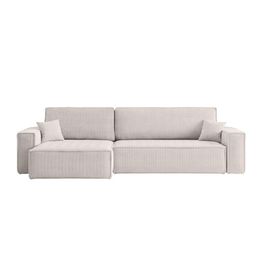 Ecksofa mit Schlaffunktion Carl beige Ma&szlig;e (cm): B: 272 H: 82 Sofas > Sofas nach Material > Stoffsofas &raquo; Sofa DE