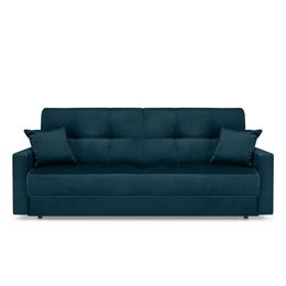 KONSIMO Einzelsofa Orio t&uuml;rkis/petrol Ma&szlig;e (cm): B: 219 H: 90 Sofas > Sofas nach Material > Stoffsofas &raquo; Sofa DE
