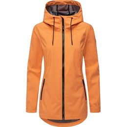 Ragwear Performance Jacket female Orange size XXL