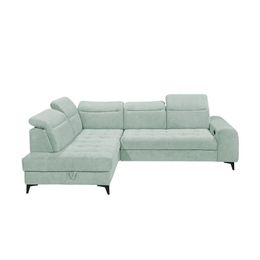 Ecksofa Rockdale gr&uuml;n Ma&szlig;e (cm): B: 282 H: 90 T: 200.0 Sofas > Sofas nach Material > Stoffsofas &raquo; Sofa DE