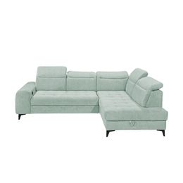 Ecksofa Rockdale gr&uuml;n Ma&szlig;e (cm): B: 282 H: 90 T: 200.0 Sofas > Sofas nach Material > Stoffsofas &raquo; Sofa DE