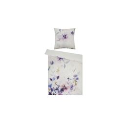 Como Green Renforc&eacute; Bettw&auml;sche Floral Dreams lila/violett Ma&szlig;e (cm): B: 135 &raquo; M&ouml;bel Kraft