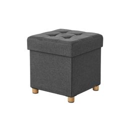 M&ouml;bel Kraft Hocker grau Ma&szlig;e (cm): B: 38 H: 40 &raquo; M&ouml;bel Kraft