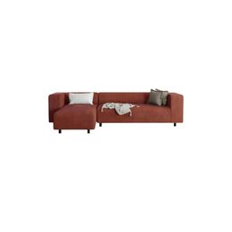 S-STYLE Ecksofa Oskar rot Ma&szlig;e (cm): B: 240 H: 65 Sofas > Sofas nach Material > Stoffsofas &raquo; Sofa DE