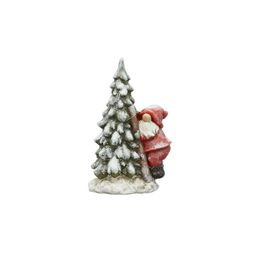 HOME STORY LED Wichtel mit Weihnachtsbaum gr&uuml;n Magnesia,Metall Ma&szlig;e (cm): B: 21 H: 46 &raquo; M&ouml;bel Kraft