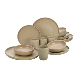 Creatable Kombiservice Uno beige Steinzeug/Steingut Ma&szlig;e (cm): B: 37 H: 49,5 &raquo; M&ouml;bel Kraft