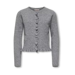 Only Girls Knit Cardigan 'KOGSHELDA' girl Grey size 146/152