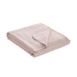 Ibena Wohndecke Leichte Mischdecke rosa/pink Baumwollmischgewebe Ma&szlig;e (cm): B: 150 Accessoires > Decken > Wohndecken &raquo; Sofa DE