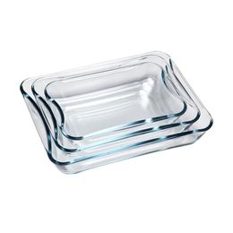 SIMAX Brat- und Backschalenset transparent/klar Glas &raquo; M&ouml;bel Kraft