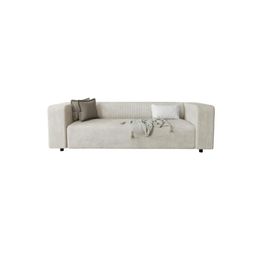 S-STYLE Einzelsofa Oskar beige Ma&szlig;e (cm): B: 175 H: 65 Sofas > Sofas nach Material > Stoffsofas &raquo; Sofa DE