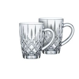 Nachtmann Kaffeegl&auml;ser 2er Set Noblesse transparent/klar Glas Ma&szlig;e (cm): B: 11,4 H: 12,3 T: 19.0 &raquo; M&ouml;bel Kraft