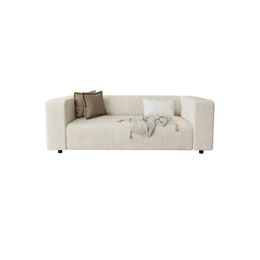 S-STYLE Einzelsofa Oskar beige Ma&szlig;e (cm): B: 151 H: 65 Sofas > Sofas nach Material > Stoffsofas &raquo; Sofa DE