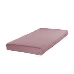 Estella Fein-Jersey Spannbetttuch UNI lila/violett Ma&szlig;e (cm): B: 140 &raquo; M&ouml;bel Kraft