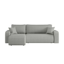 M&ouml;bel Kraft Ecksofa Pianio grau Ma&szlig;e (cm): B: 244 H: 82 &raquo; M&ouml;bel Kraft