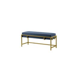 M&ouml;bel Kraft Polsterbank blau Ma&szlig;e (cm): B: 80 H: 45 &raquo; M&ouml;bel Kraft