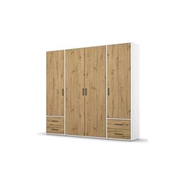 M&ouml;bel Kraft Dreht&uuml;renschrank Yarm wei&szlig; Ma&szlig;e (cm): B: 187 H: 194 &raquo; M&ouml;bel Kraft
