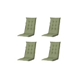 M&ouml;bel Kraft Auflage hoch 4er-Set Basic gr&uuml;n Ma&szlig;e (cm): B: 50 H: 6 &raquo; M&ouml;bel Kraft